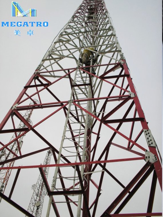 Triangle mountain antenna tower - Qingdao Megatro Mechanical and ...
