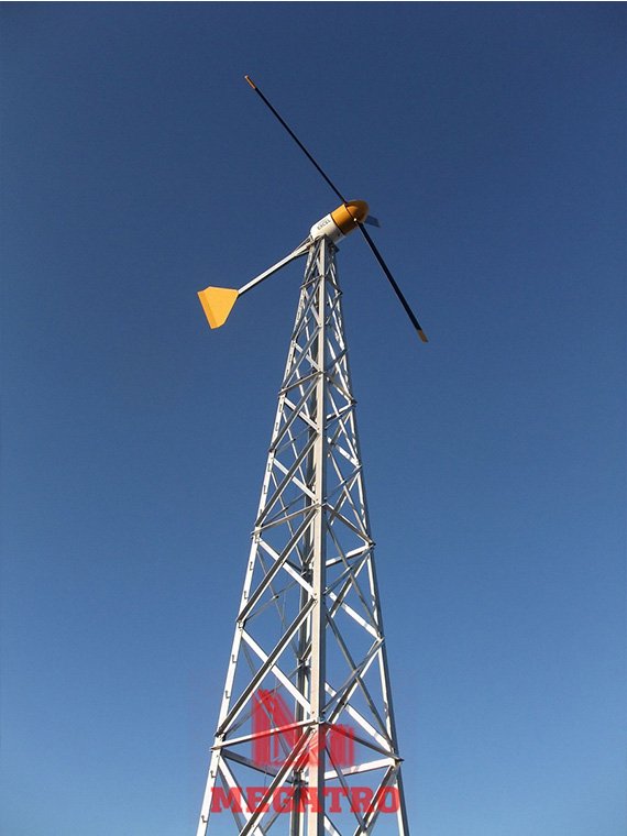 Lattice wind towre and mast - Qingdao Megatro Mechanical and Electrical ...