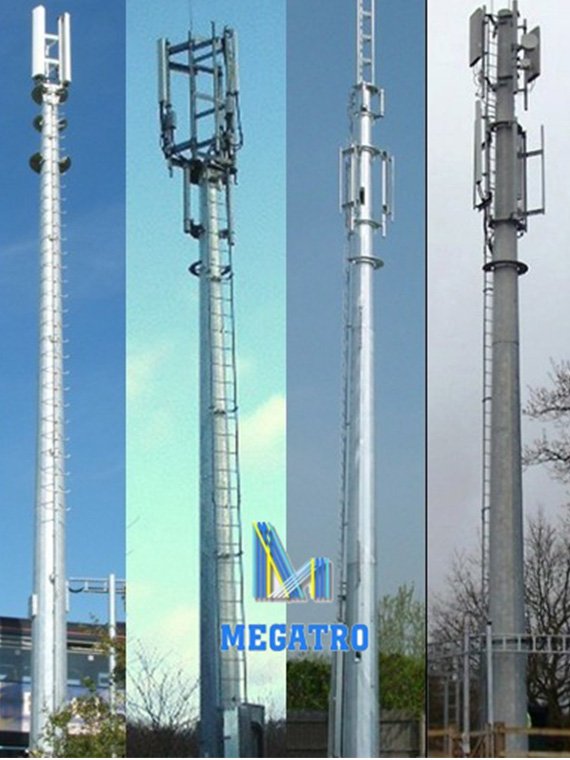 Monopoles for Telecommunications - Qingdao Megatro Mechanical and ...