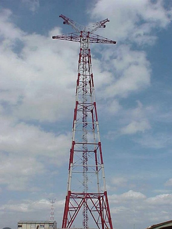 Double circuit 132KV OHL steel tower - Qingdao Megatro Mechanical and ...