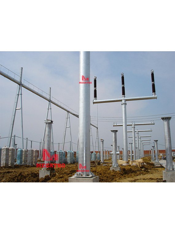 Substation Gantries - Qingdao Megatro Mechanical and Electrical ...