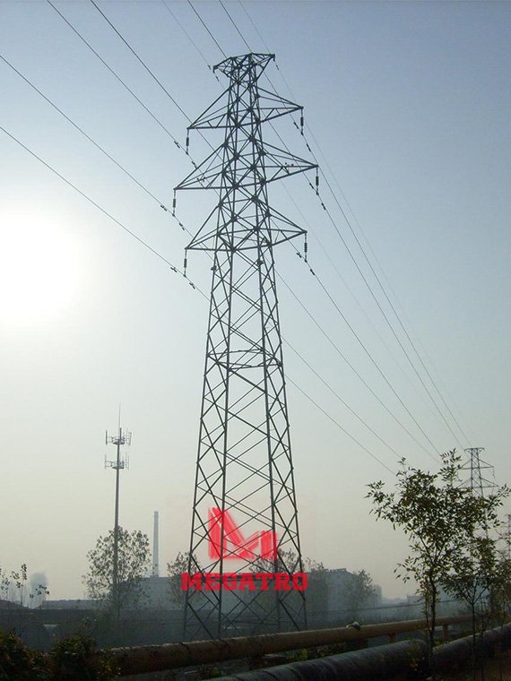 Single circuit transmission tower - Qingdao Megatro Mechanical and ...