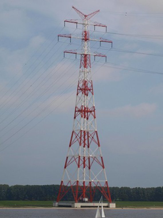 1000kv Overhead Transmission line steel tower - Qingdao Megatro Mechanical and Electrical ...
