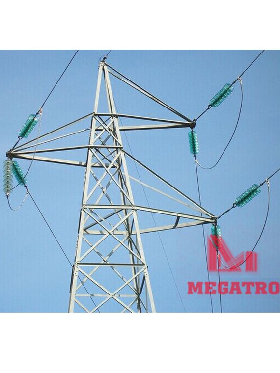 115KV single circuit lattice tower - Qingdao Megatro Mechanical and ...