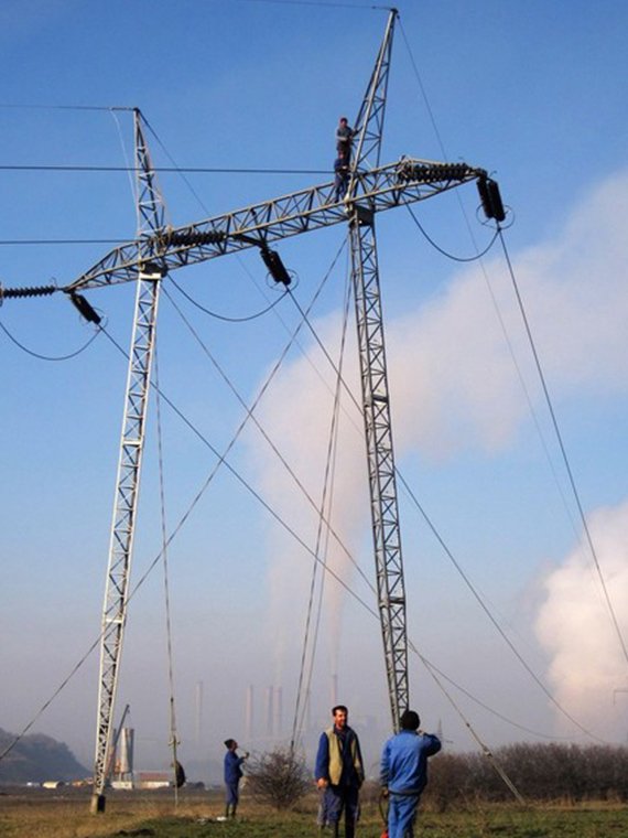 132KV double circuit lattice tower - Qingdao Megatro Mechanical and ...