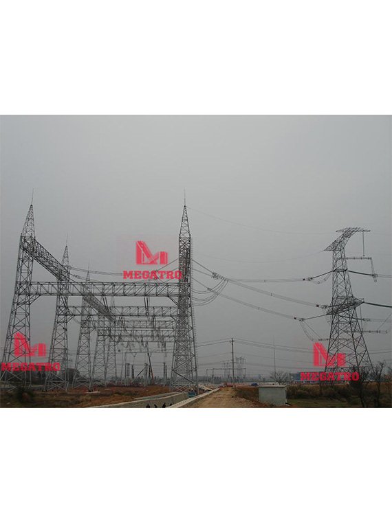 1000KV power transmission line steel tower--1 - Qingdao Megatro Mechanical and Electrical ...