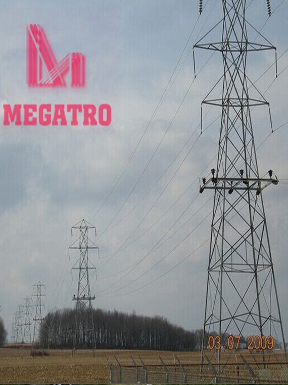 115KV double circuit lattice tower - Qingdao Megatro Mechanical and ...