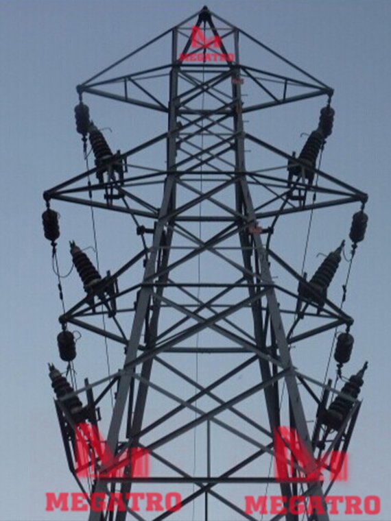 66KV Dual terminal tower - Qingdao Megatro Mechanical and Electrical ...