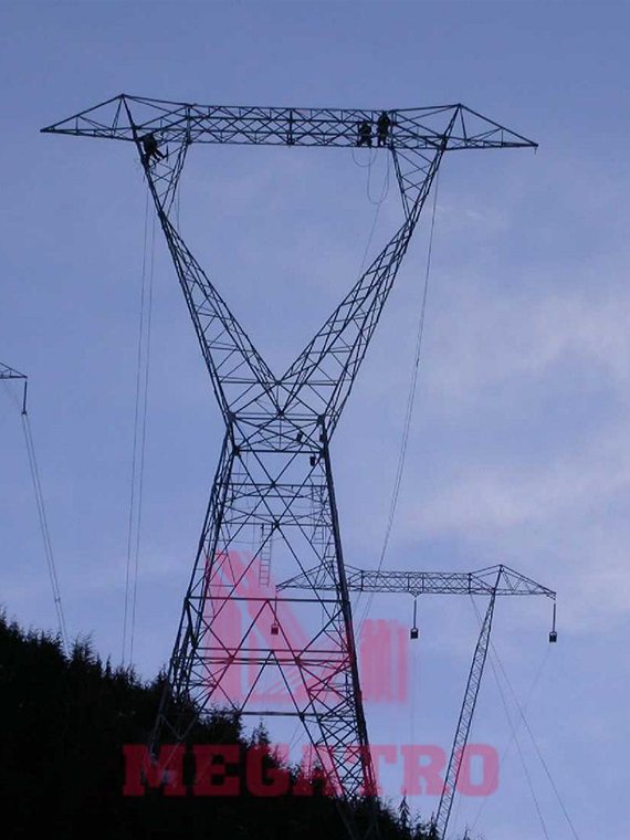 400KV light angle tension tower - Qingdao Megatro Mechanical and ...