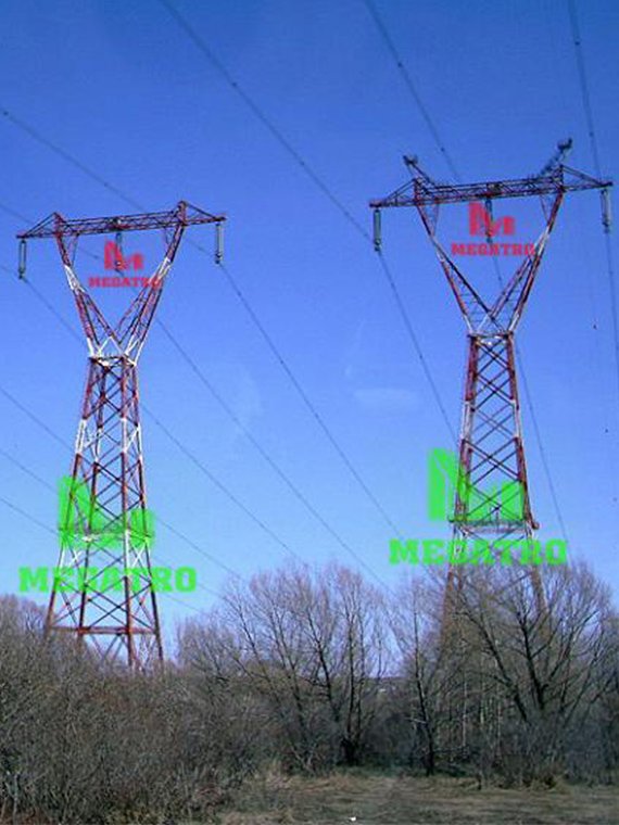 1000kv Overhead Transmission line steel tower - Qingdao Megatro Mechanical and Electrical ...