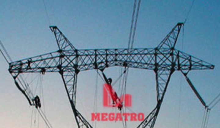 1000kv Overhead Transmission line steel tower - Qingdao Megatro Mechanical and Electrical ...