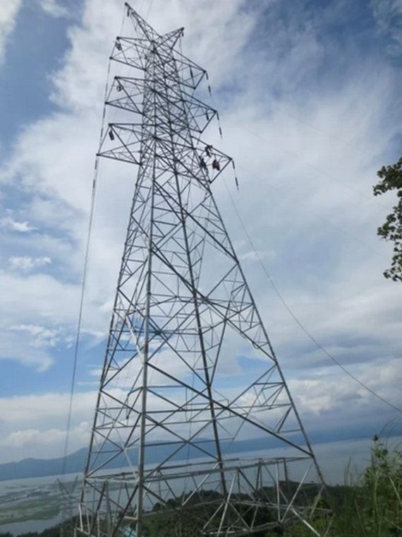 230KV double circuit tower - Qingdao Megatro Mechanical and Electrical ...