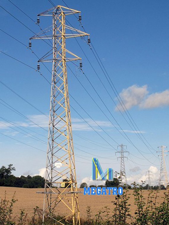33KV steel pylons - Qingdao Megatro Mechanical and Electrical Equipment ...
