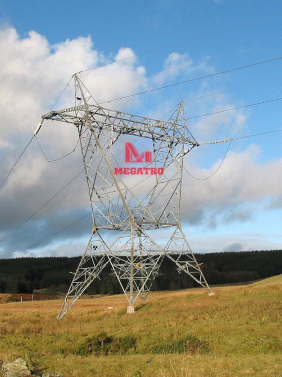 275kV Single circuit line tower - Qingdao Megatro Mechanical and ...