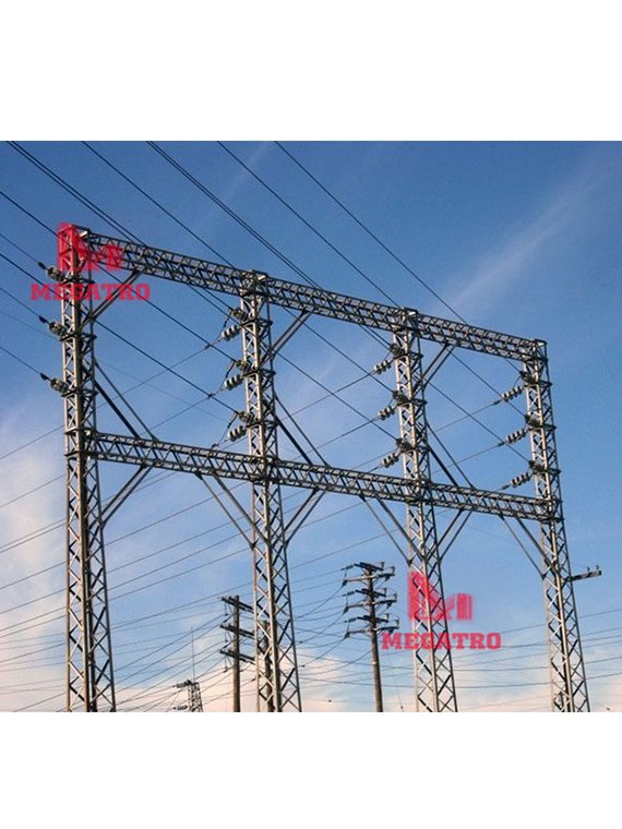33KV steel pylons - Qingdao Megatro Mechanical and Electrical Equipment ...